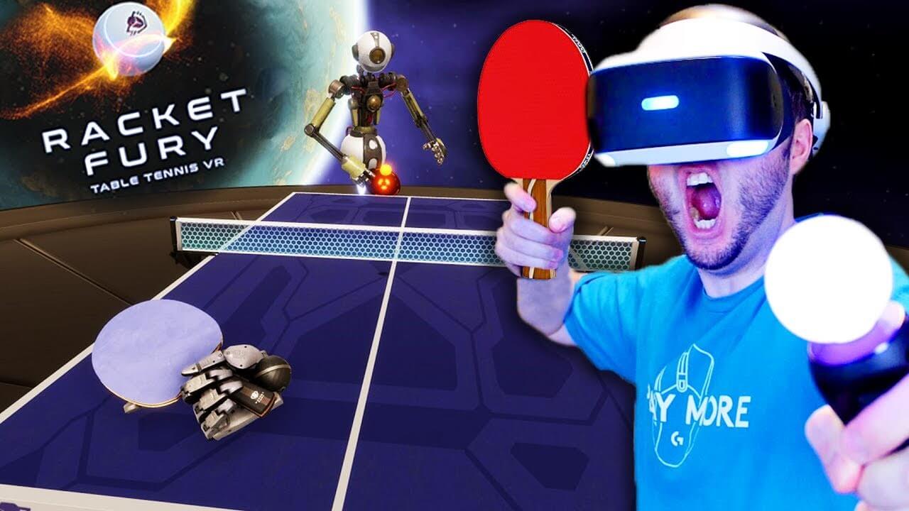 Racket Fury: Table Tennis » Игры для Cobra ODE, E3 ODE, 3K3Y, PS1, PS2 ...
